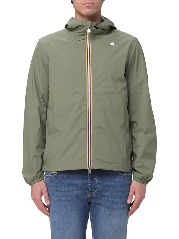 K-WAY Zip-up Hooded Jacket - Green