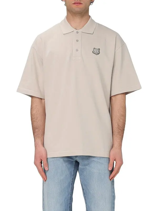 Maison Kitsuné Polo Shirt - Beige