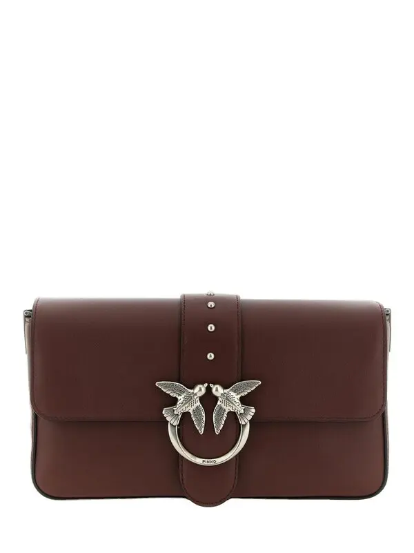 Pinko Shoulder Bag - Burgundy