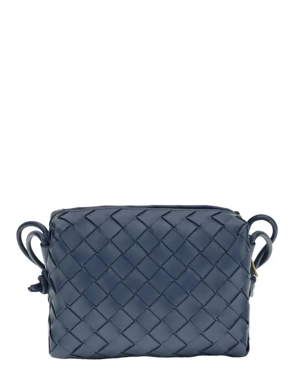 Bottega Veneta Mini Woven Bag - Blue