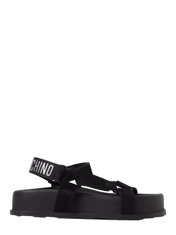 Moschino Heeled Sandals - Black