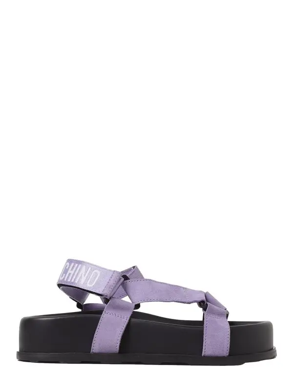 Moschino Flat Sandal - Lilac