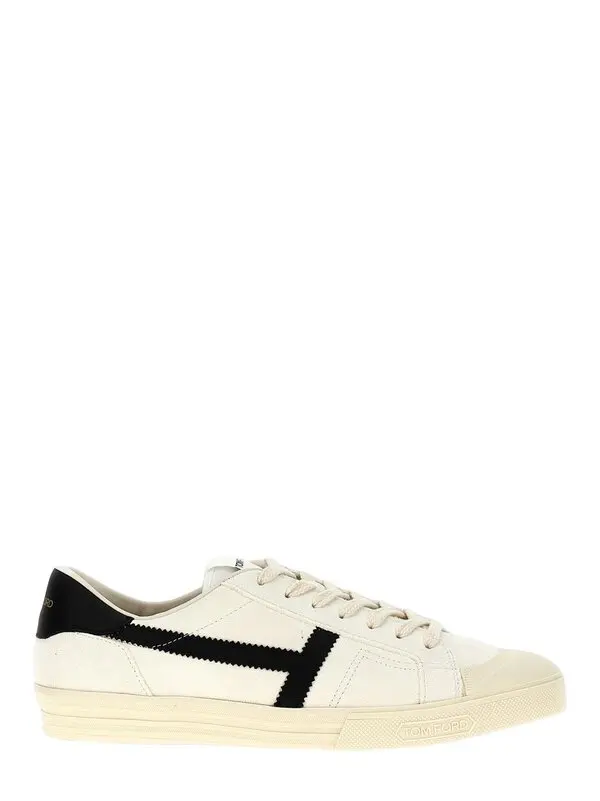 TOM FORD Lace-up Sneakers - White