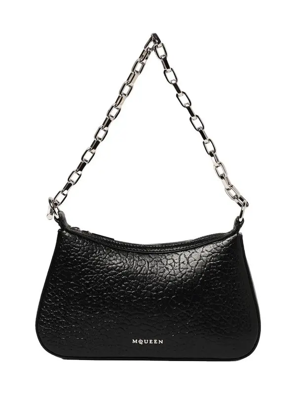Alexander McQueen Chain Strap Mini Bag - Black