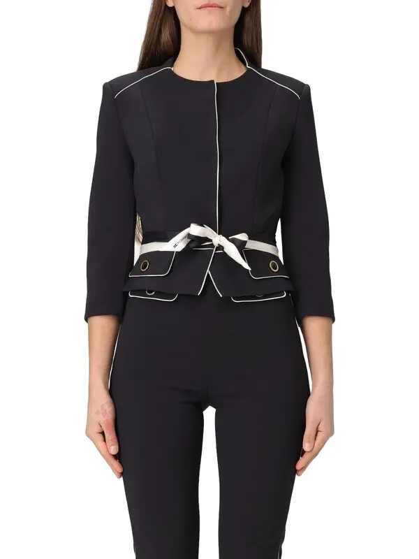 Elisabetta Franchi Jacket - Black