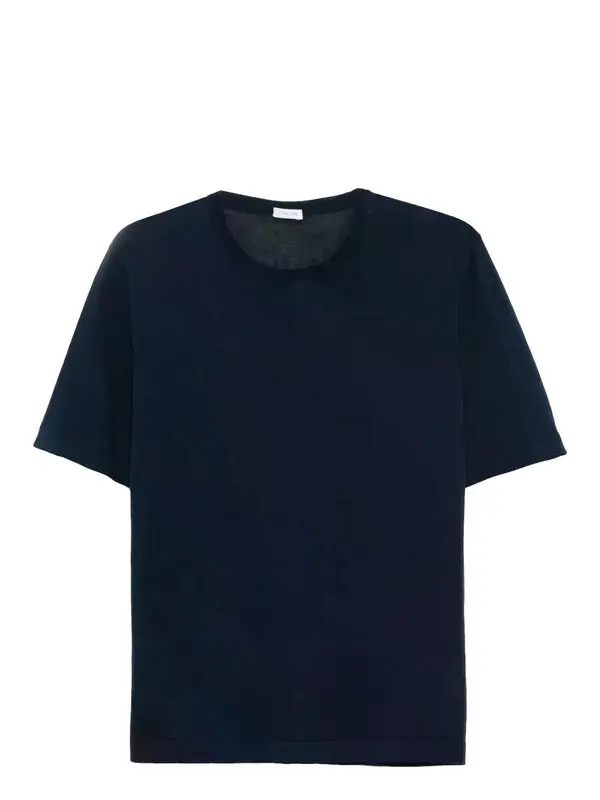 Caruso Short-sleeves Cotton T-shirt - Blue