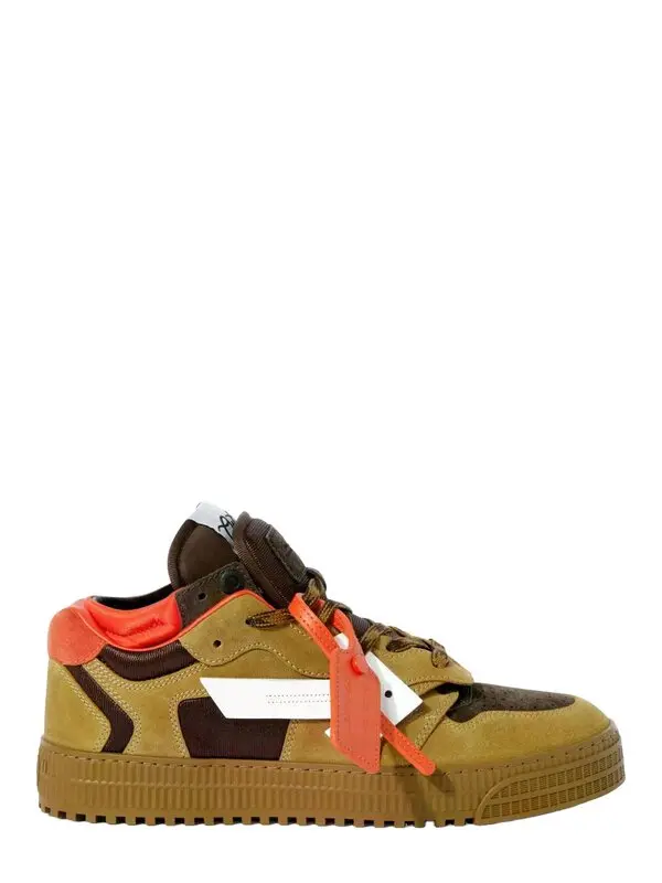 Off-White Floating Arrow Sneakers - Brown