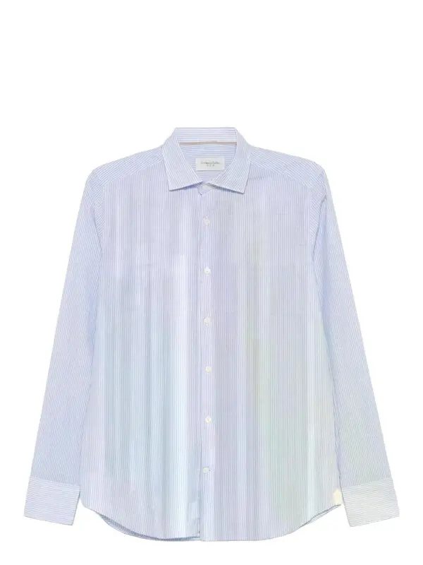 TINTORIA MATTEI 954 Striped Shirt - Blue