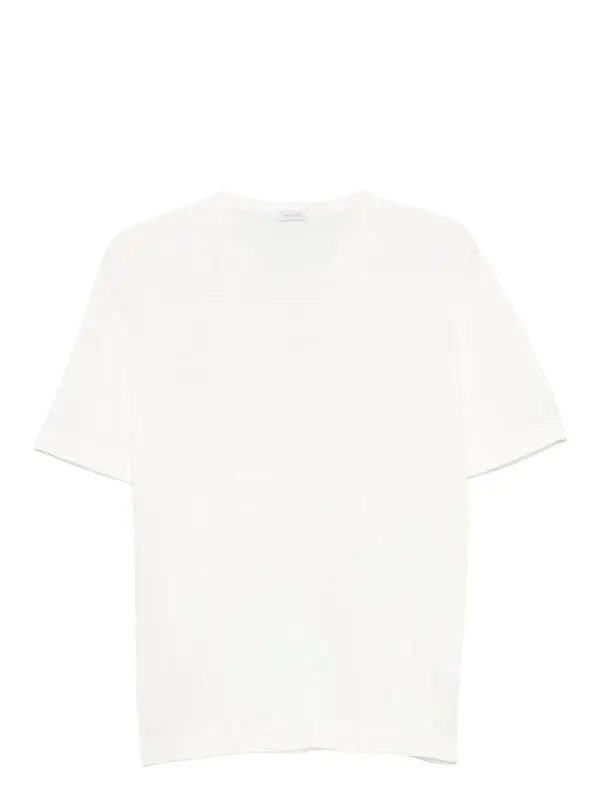 Caruso Short-sleeves Cotton T-shirt - White