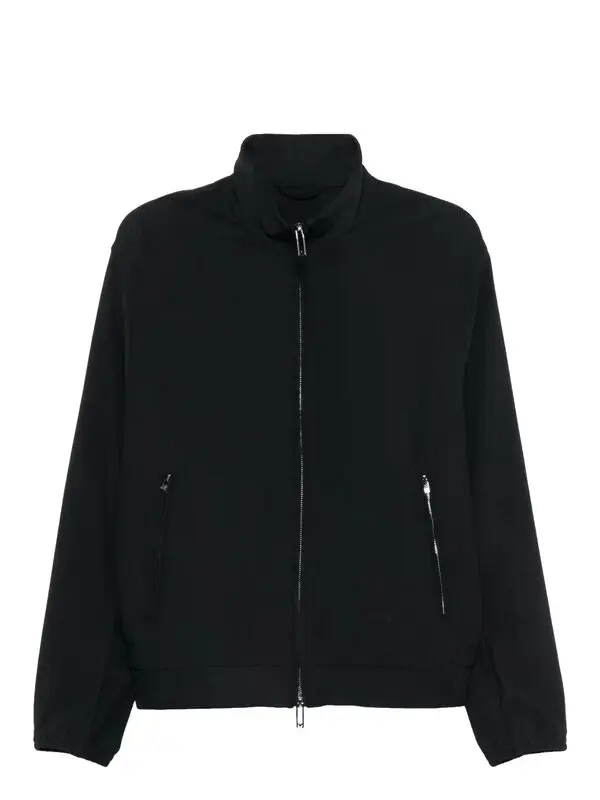 Emporio Armani Ribbed Jacket - Black
