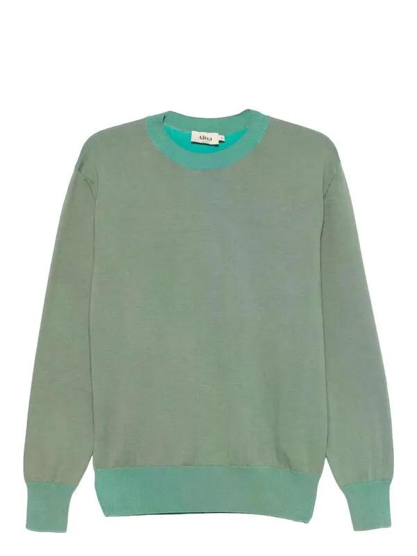 Altea Cotton Sweater - Green