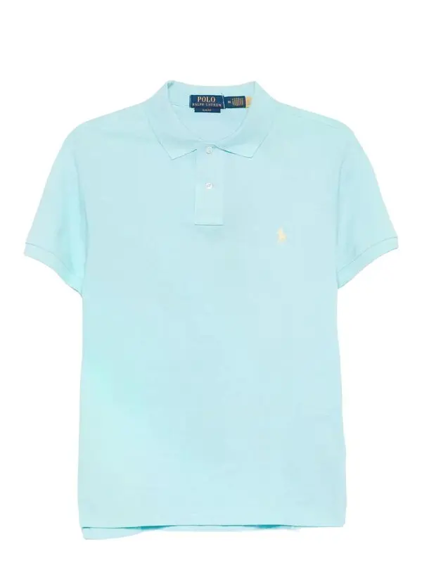 Polo Ralph Lauren Polo Pony-embroidered Polo Shirt - Blue