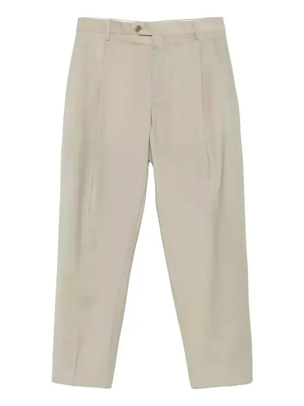 BRIGLIA 1949 Pleated Trousers - Neutrals