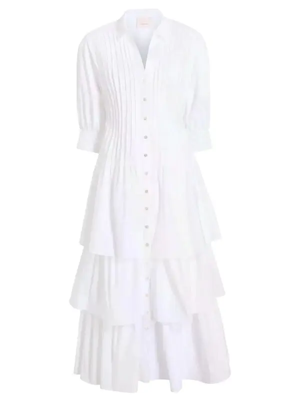Cinq À Sept Montey Midi Dress - White