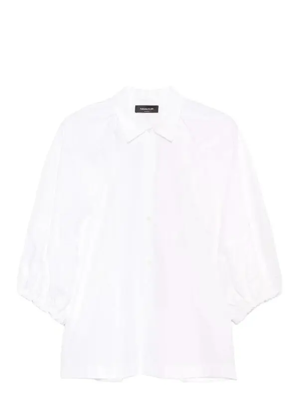 Fabiana Filippi Balloon Sleeve Blouse - White