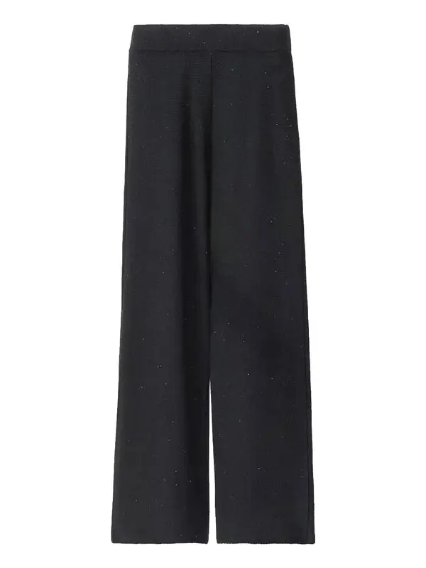 Fabiana Filippi Speckled Trousers - Black