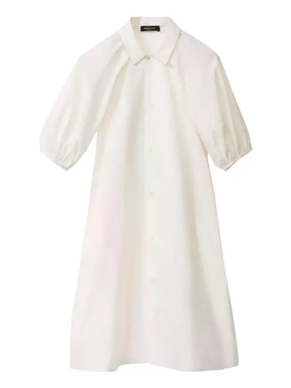 Fabiana Filippi Shirt Dress - White