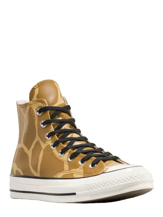 CONVERSE Chuck 70 Glow-in-the-dark High Top Sneakers - Ginger Snap/ Egret/ Gold