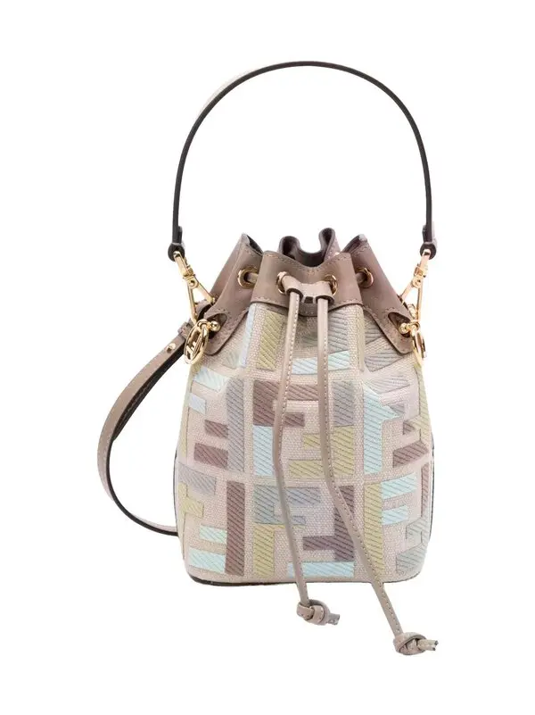 Fendi Mon Tresor Bucket Bag - Neutrals