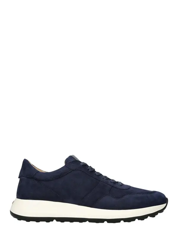 TOD'S Suede Allacciato Sneakers - Navy