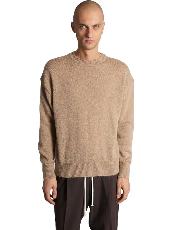 STATE OF ORDER Camel Wool Knitwear - Brown