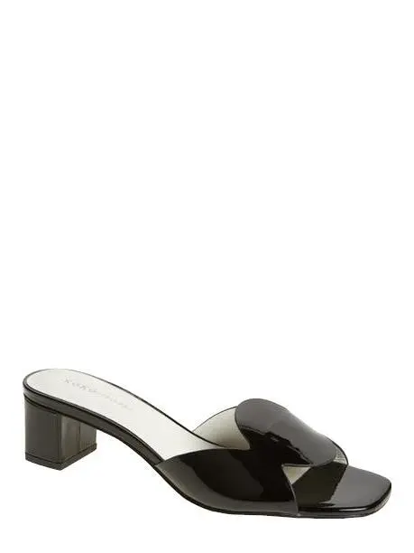 KOKO + PALENKI Orbit Slide Sandal - Black Patent