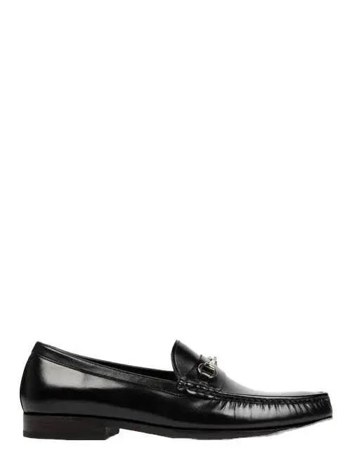 ANTHONY VEER Torino Bit Loafer - Obsidian Black