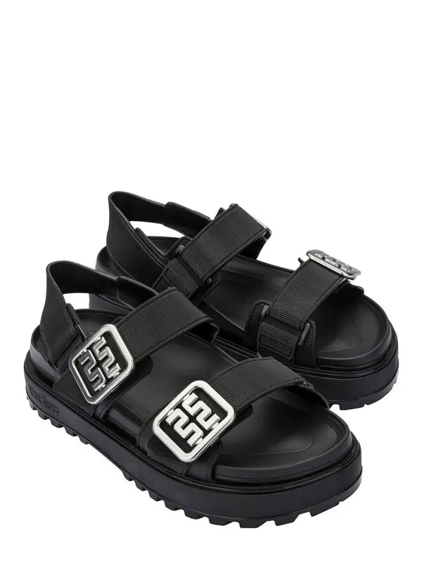 Melissa Towny Platform Sandals - Black