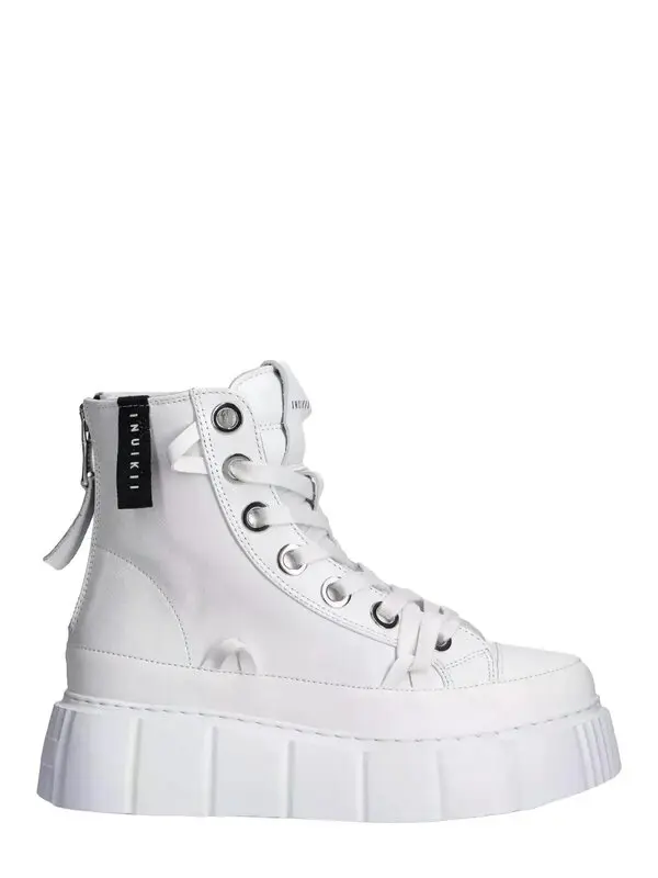 Inuikii Matilda Canvas High-top Sneakers - White