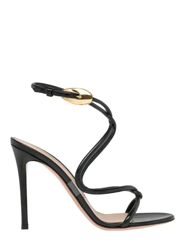 GIANVITO ROSSI 105mm Mamba Sandals - Black