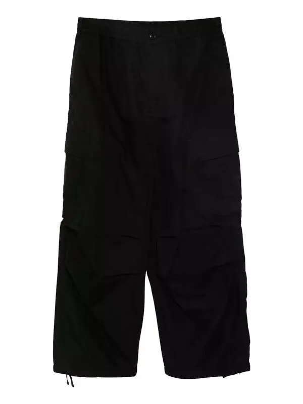 FIVE CM Cargo Tapered Trousers - Black