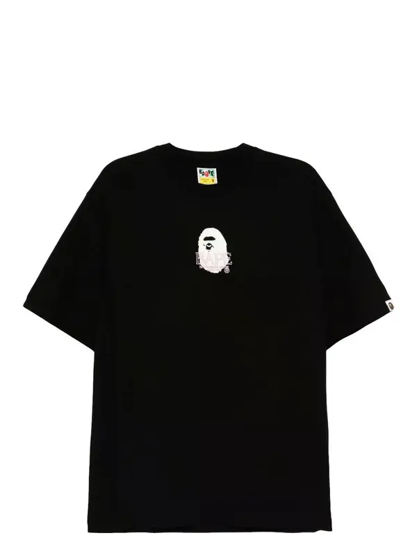 A BATHING APE Ape-head T-shirt - Black