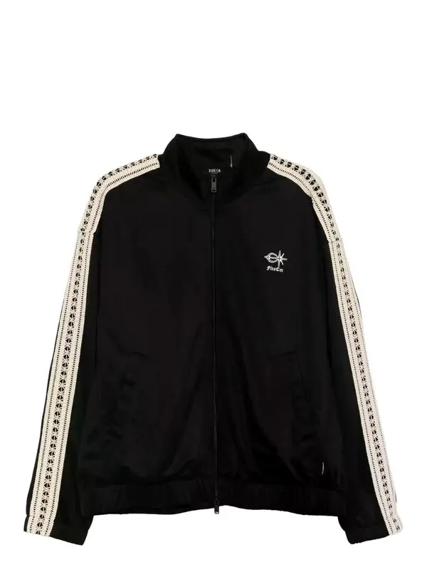 FIVE CM Logo-embroidered Jacket - Black