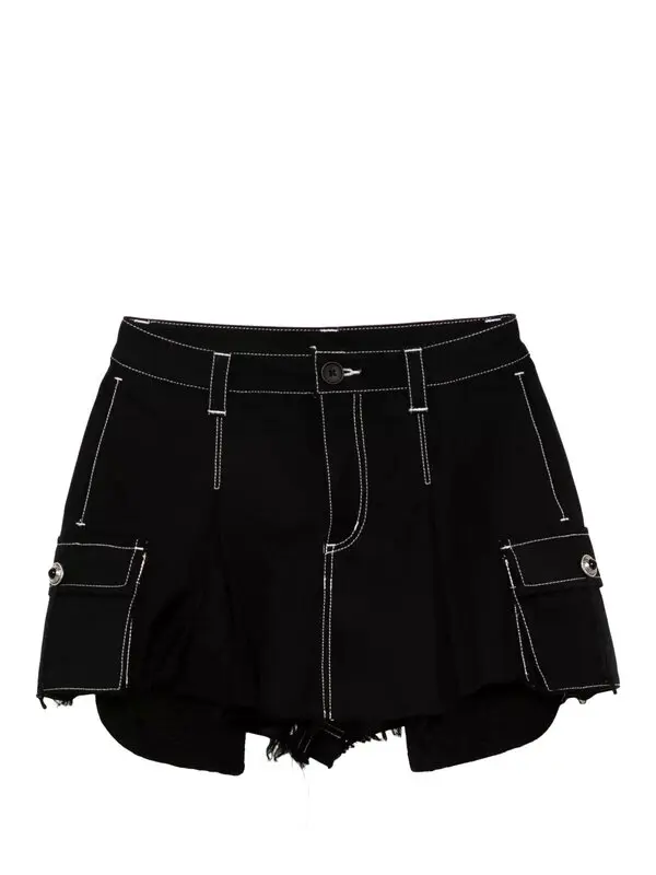 MUSIUM DIV. Pleated Skort - Black