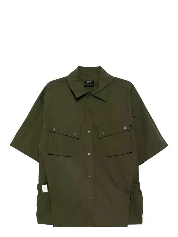 FIVE CM Button-up Shirt - Green