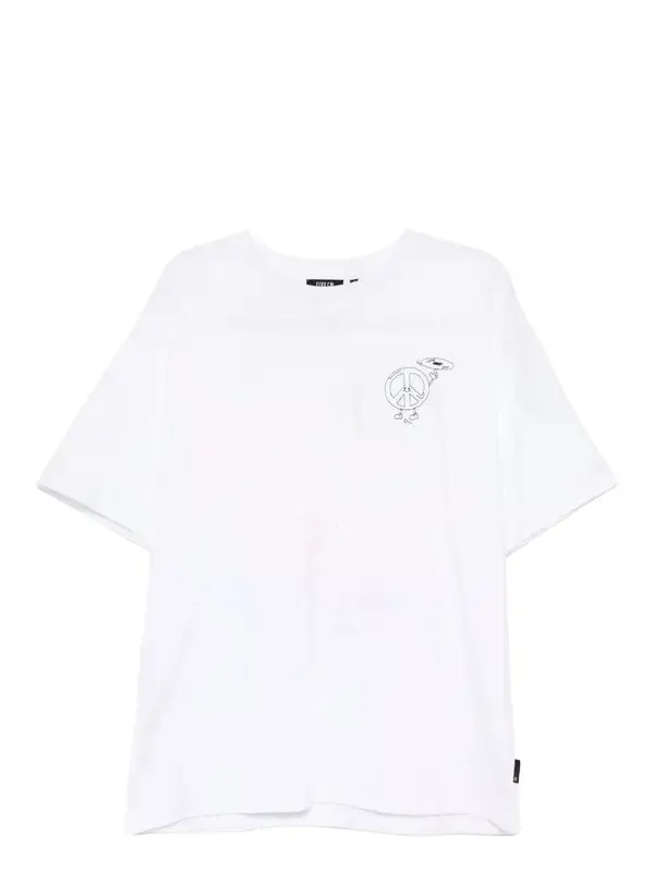 FIVE CM Graphic-print T-shirt - White