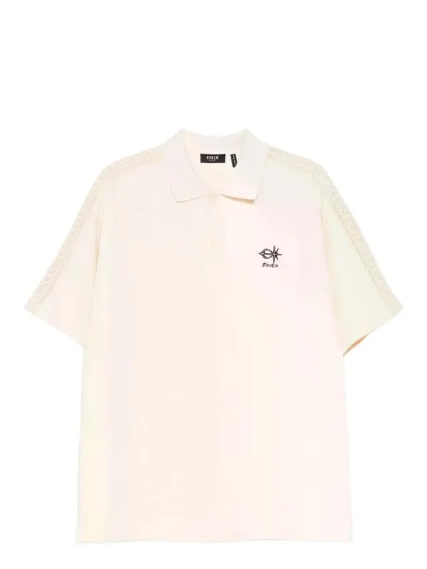 FIVE CM Logo-embroidered Polo Shirt - Neutrals