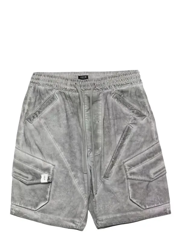 FIVE CM Drawstring Cargo Shorts - Grey