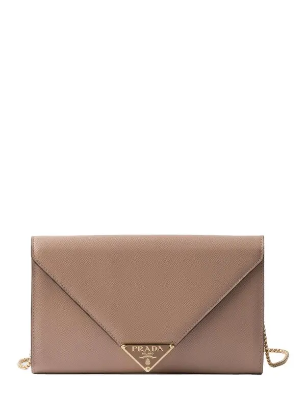 Prada Mini Saffiano Leather Bag - Powder