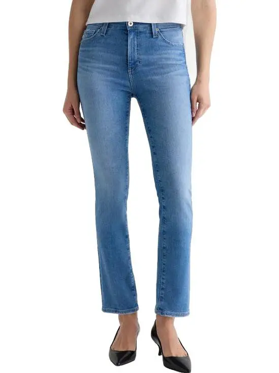 Ag Mari Mid-rise Ankle Slim Straight Leg Jeans - Minimalist