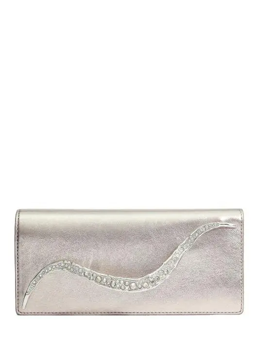 Alexis Bittar Crystal Curve Clutch - Champagne