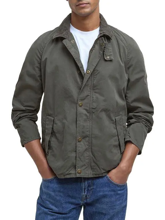 Barbour Tracker Casual Jacket - Olive