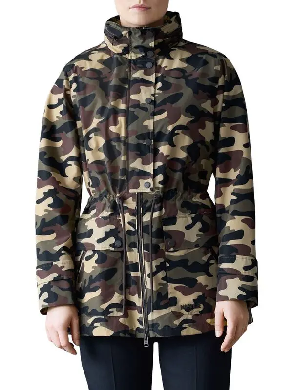 Mackage Keryn Hooded Rain Jacket - Camouflage Print