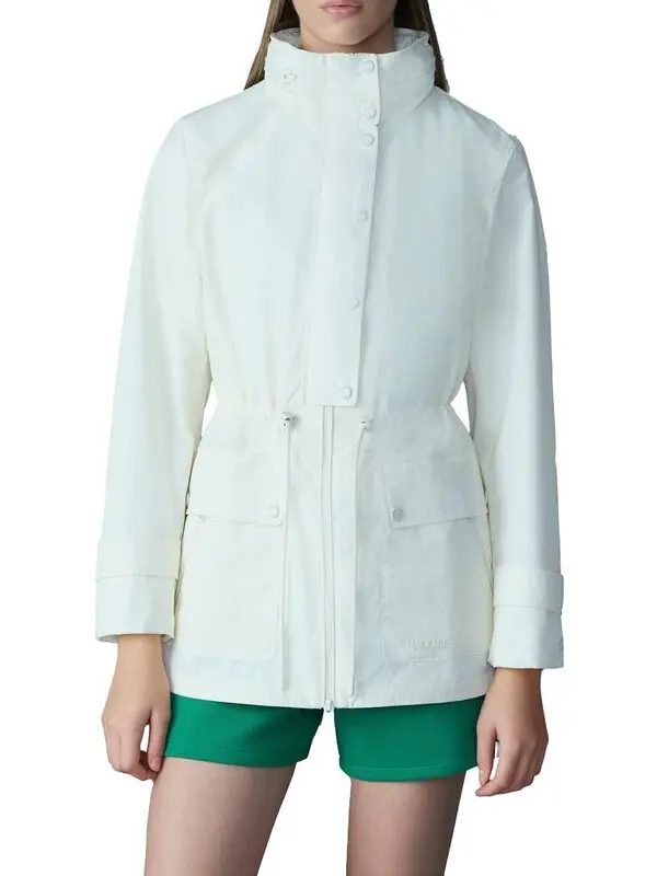 Mackage Keryn Hooded Rain Jacket - Cream