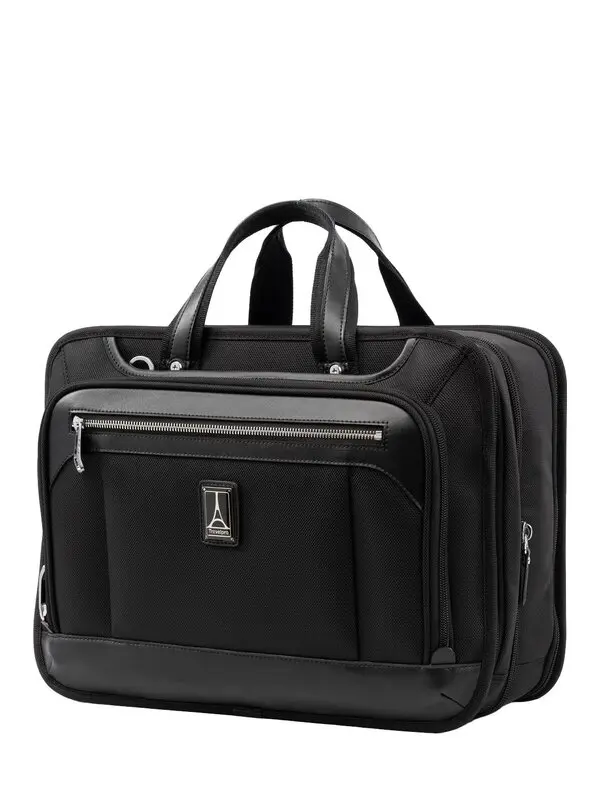 TRAVELPRO Platinum Elite Expandable Business Laptop Briefcase - Shadow Black