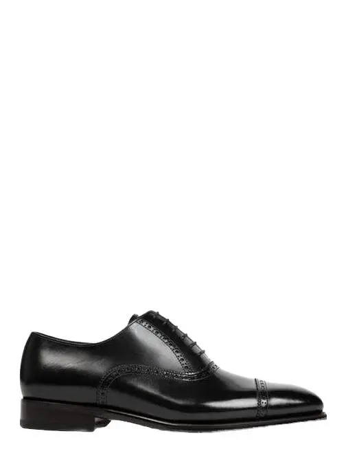 ANTHONY VEER Windsor Brogue Oxford - Obsidian Black