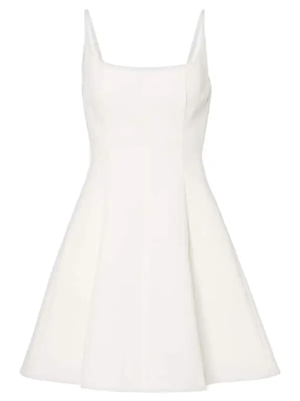 Staud Bridal Joy Minidress - White