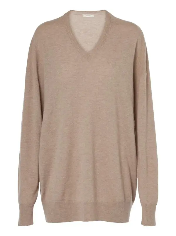 THE ROW Jairo Cashmere Sweater - Beige