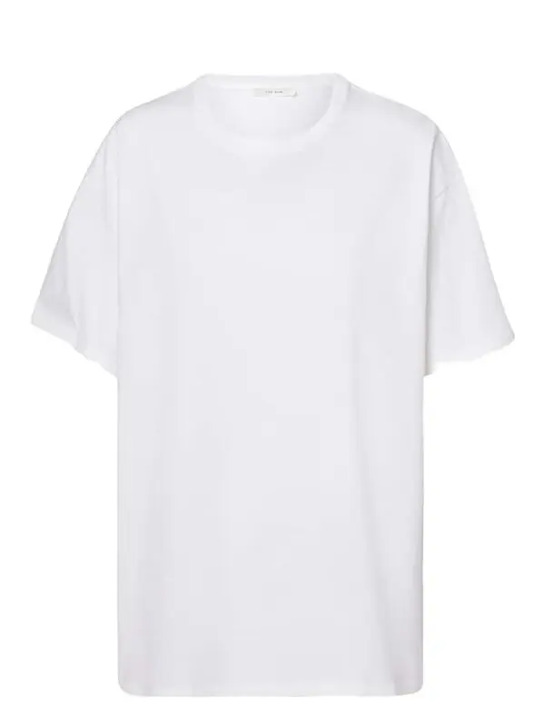 THE ROW Nadina Cotton Jersey T-shirt - White