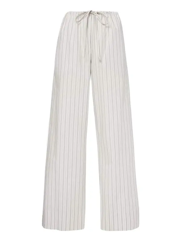 THE ROW Hypnosta Wide-leg Pants - White